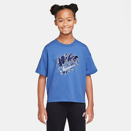 Click here for Nike Big Kid Girls Crew Neck Short Sleeve Regular... prices
