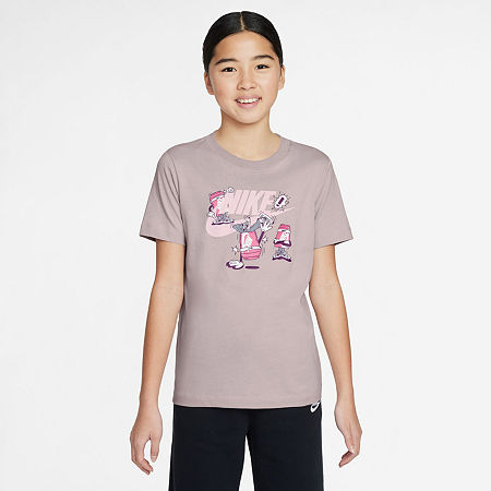 Click here for Nike Club Big Kid Girls Crew Neck Short Sleeve Box... prices