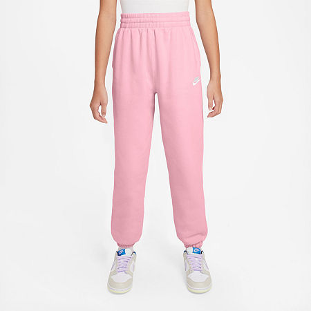 Click here for Nike Club Big Kid Girls Cuffed Loose Fit Jogger Pa... prices
