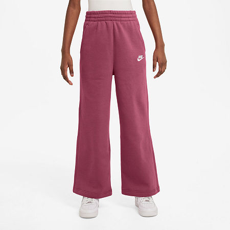 Click here for Nike Club Big Kid Girls Wide Leg Regular Fit Fleec... prices