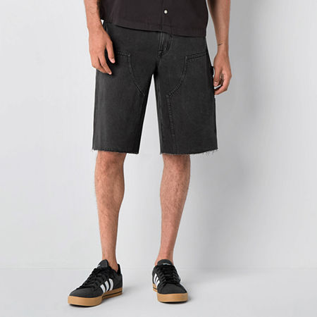 Click here for Arizona Mens 12 Loose Fit Denim Short  34  Black prices