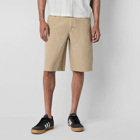 Click here for Arizona Mens 12 Loose Fit Denim Short  38  Beige prices