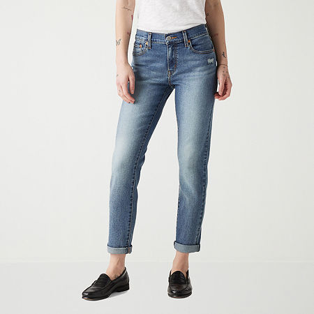Click here for Levis Womens Mid Rise Boyfriend Jean  30  Blue prices