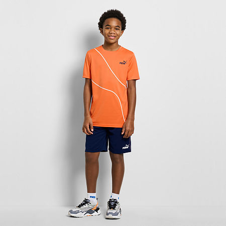 Click here for PUMA Big Kid Boys 2-pc. Short Set  Small (8)  Oran... prices
