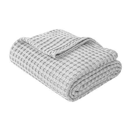 Click here for Awesome Home Bamboo Cotton Throw  One Size  Gray prices