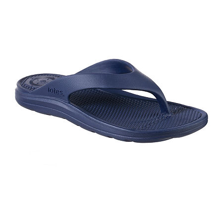 Click here for Totes Womens Totes Flip-Flops  7  Blue prices