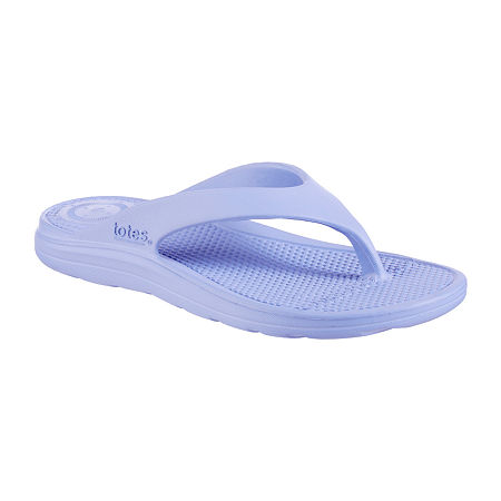 Click here for Totes Womens Totes Flip-Flops  10  Blue prices