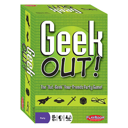 Click here for Playroom Entertainment Geek Out! Board Game  One S... prices