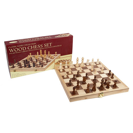 Click here for John N. Hansen Co. 10.5 Deluxe Folding Wood ChessS... prices
