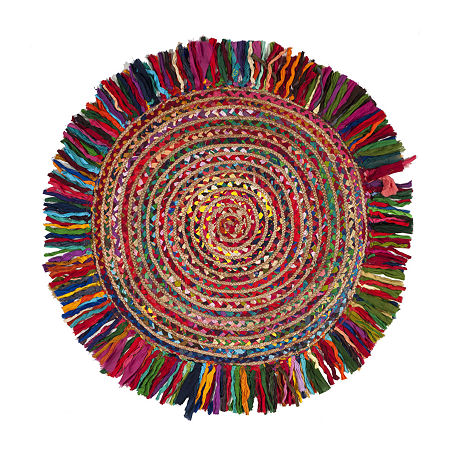 Click here for Safavieh Caryn Bordered Round Rug  One Size  Red prices