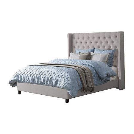 Click here for Fairfield Upholstered Tufted Platform Bed  One Siz... prices