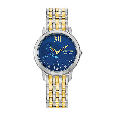 Click here for Disney by Citizen Eco-Drive Ariel Two-Tone Stainle... prices
