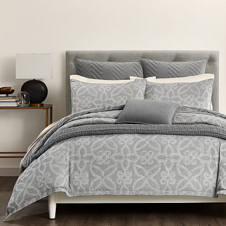 Click here for Fieldcrest Luxury Woven 3-pc. Damask + Scroll Duve... prices