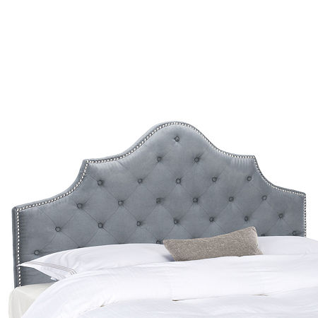 Click here for Arebelle Upholstered Tufted Nailhead Trim Headboar... prices