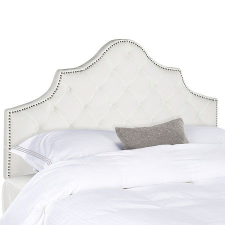 Click here for Arebelle Upholstered Tufted Nailhead Trim Headboar... prices
