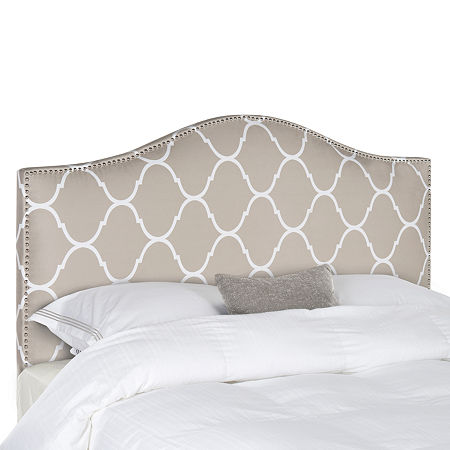 Click here for Leela Upholstered Queen Headboard - Pearl Grey prices