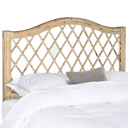 Click here for Gabrielle Basketweave Headboard  One Size  White prices