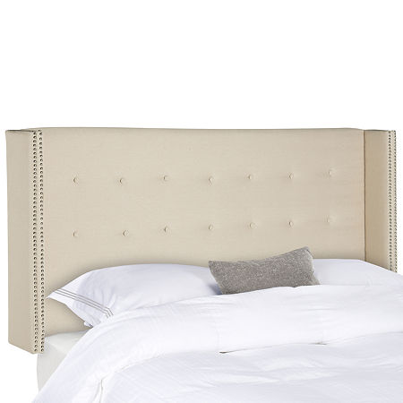 Click here for Keegan Polyester Upholstered Tufted Nailhead Trim... prices