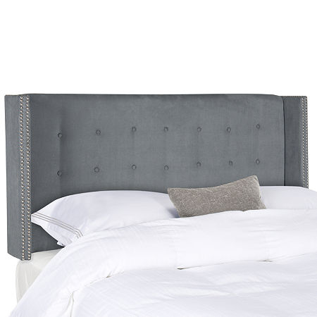 Click here for Keegan Polyester Upholstered Tufted Nailhead Trim... prices
