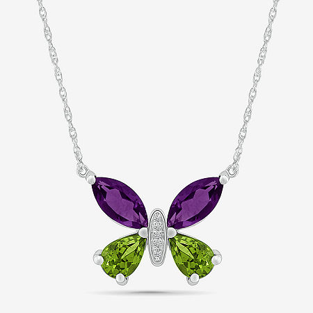 Click here for Womens Diamond Accent Genuine Purple Amethyst Ster... prices