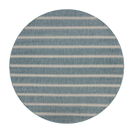 Click here for Samantha Destiny Beach Striped 76X76 Indoor Outdoo... prices