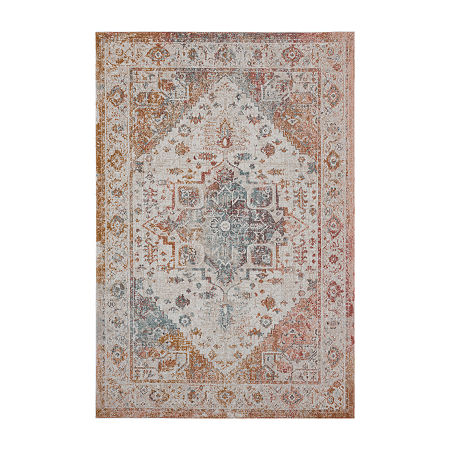 Click here for Anica Multicolored Medallion Indoor Outdoor Rectan... prices