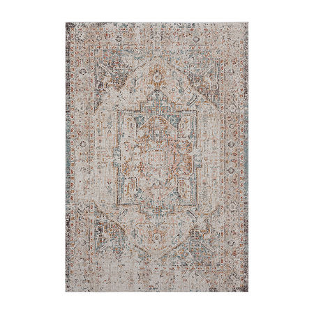Click here for Anica Traditional Medallion Indoor Outdoor Rectang... prices