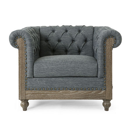 Click here for Voll Roll Arm Chair  One Size  Gray prices