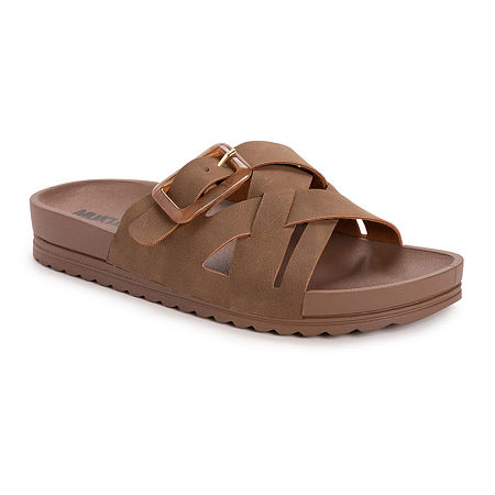 Click here for Muk Luks Womens Grand Shayna Strap Sandals  8 Medi... prices