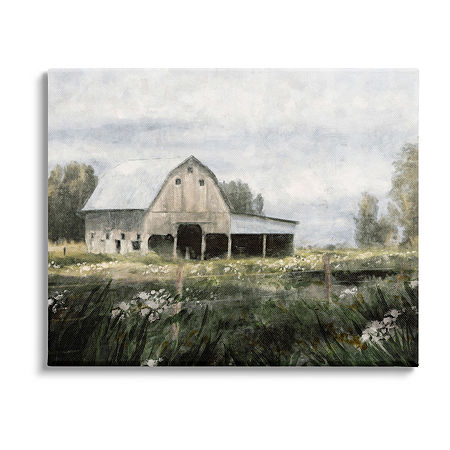 Click here for Stupell Industries Country Farmhouse Barn Meadow C... prices