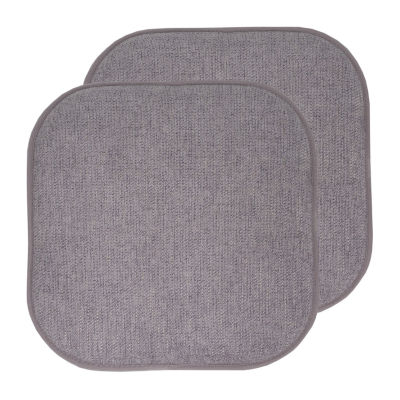 Sweet Home Collection Alexis Memory Foam Dining Cushion ALEXIS-2PK-BG ...