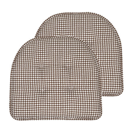 Click here for Sweet Home Collection Houndstooth Memory Foam Chai... prices