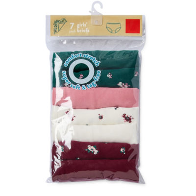 Thereabouts 7 Pack Brief Panty 344397, Color: Mini Wild Flower - JCPenney