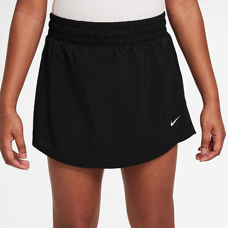 Click here for Nike Dri-Fit One Big Kid Girls Skort  Small  Black prices