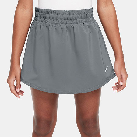 Click here for Nike Dri-Fit One Big Kid Girls Skort  Small  Gray prices