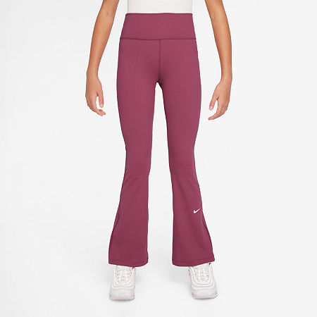 Click here for Nike Dri-Fit One Big Kid Girls High Rise Knit Acti... prices