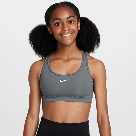 Click here for Nike Dri-Fit Swoosh Big Kid Girls Sports Bra  Medi... prices