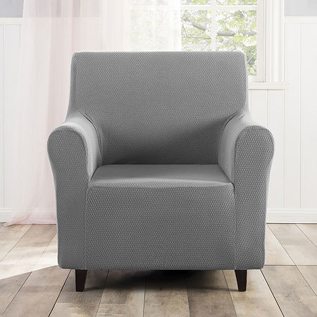 Click here for No 918 Belmar Armchair Slipcover  One Size  Gray prices