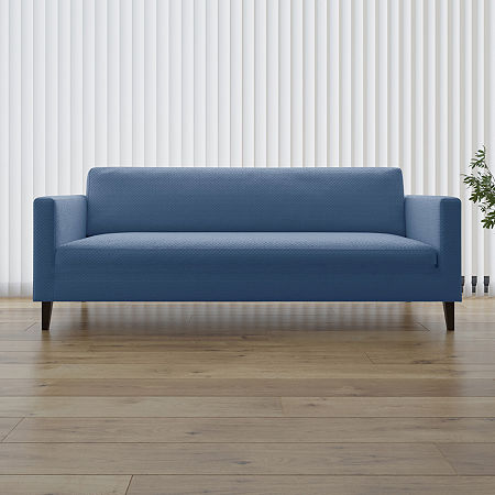 Click here for No 918 Belmar Sofa Slipcover  One Size  Blue prices