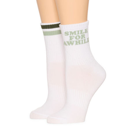 Click here for Arizona Sport Rib Womens 2 Pair Crew Socks  4-10... prices