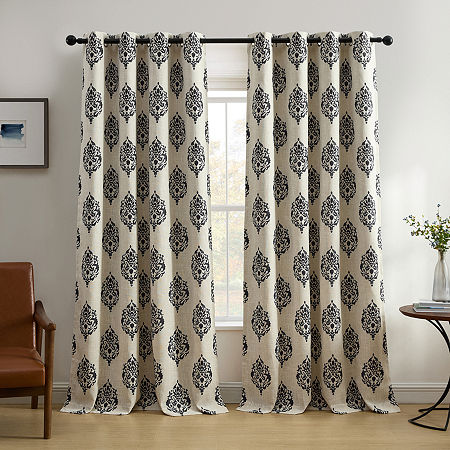 Click here for Elrene Home Fashions Navara Medallion Room Darkeni... prices