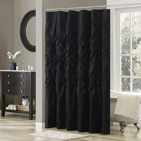 Click here for Madison Park Laurel Shower Curtain  72 x 72 - Blac... prices