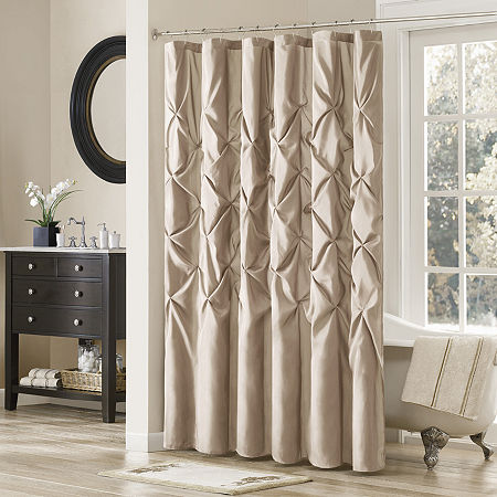Click here for Madison Park Laurel Shower Curtain  72 x 72 - Taup... prices