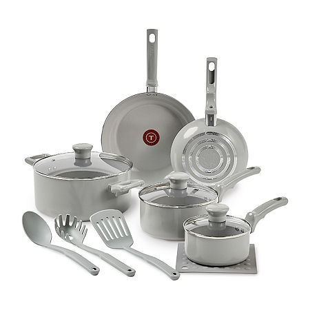 Click here for T-Fal 12-pc. Ceramic Non-Stick Cookware Set  One S... prices