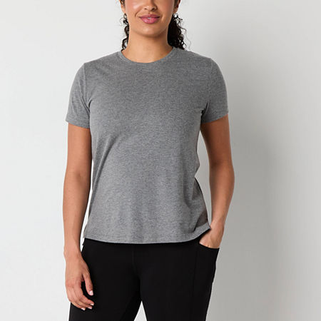 Click here for Xersion Womens 2 Pack Cotton Crew Neck Short Sleev... prices
