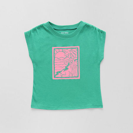 Click here for Okie Dokie Toddler & Little Girls Round Neck Short... prices