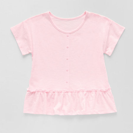 Click here for Thereabouts Little & Big Kid Girls Round Neck Shor... prices
