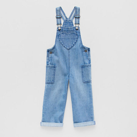 Click here for Okie Dokie Toddler & Little Girls Overalls  6  Blu... prices