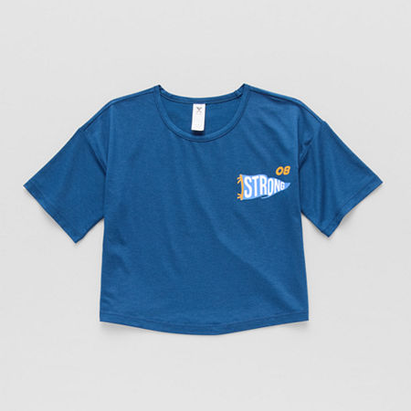 Click here for Xersion Little & Big Kid Girls Crew Neck Short Sle... prices