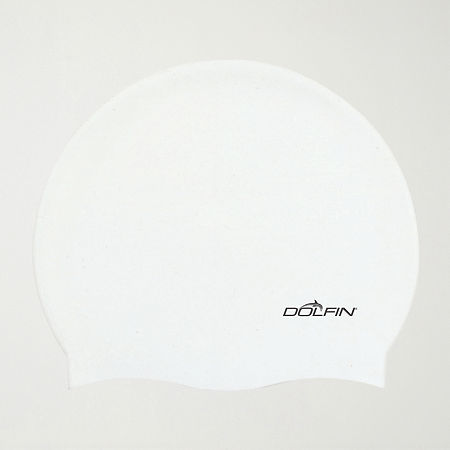 Click here for Dolfin Solid Silicone Swim Cap  One Size  White prices